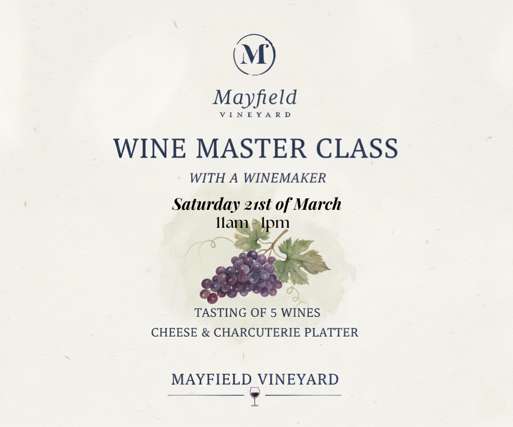 Wine Master Class | Mayfield Vineyard